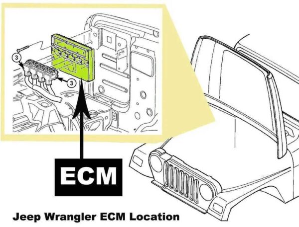 2008 Jeep Wrangler 3.8L AT Engine ECM Computer Plug & Play VIN Included