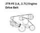 Popular searches for the drive belt (serpentine) for various engine models